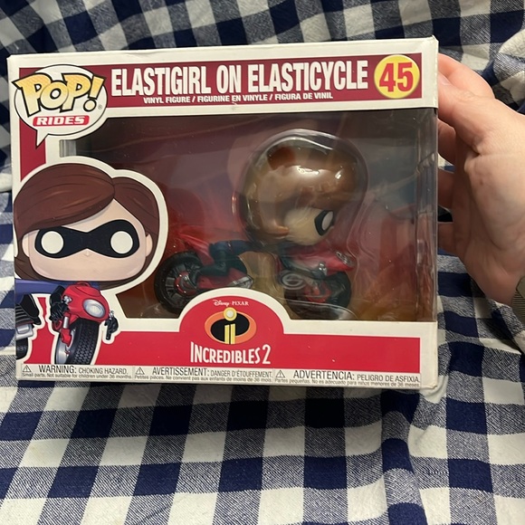 Funko | Art | Funko Pop Rides 45 Incredibles 2 Elastigirl On ...